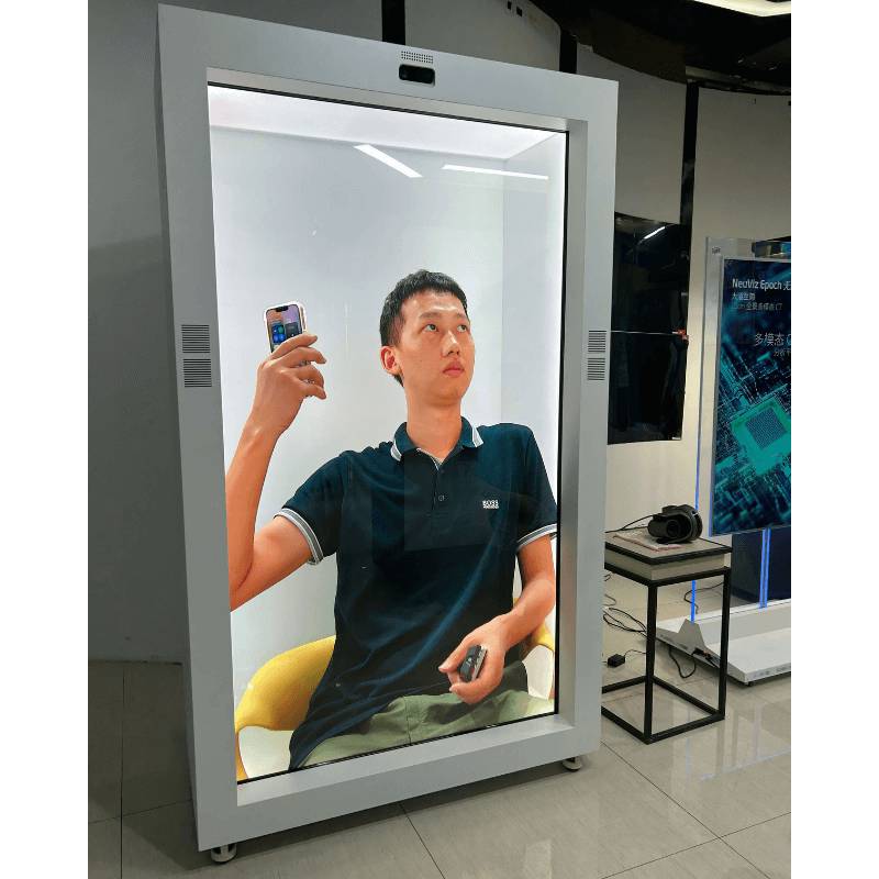 AVLink – 86inch Holobox Transparent LCD Showcase 3D Holographic Display